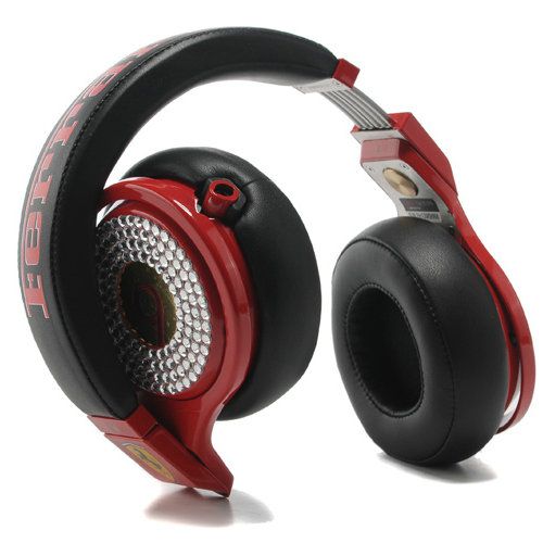 Beats By Dr Dre Pro High Performance Ferrari Diamond Headphones
