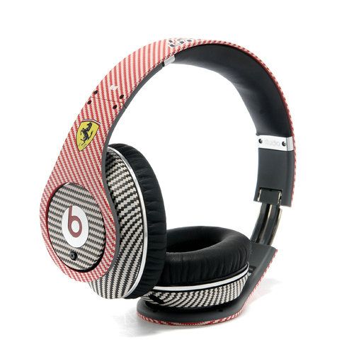 Beats By Dr Dre Studio Ferrari Racing Ultimate Headphones Red