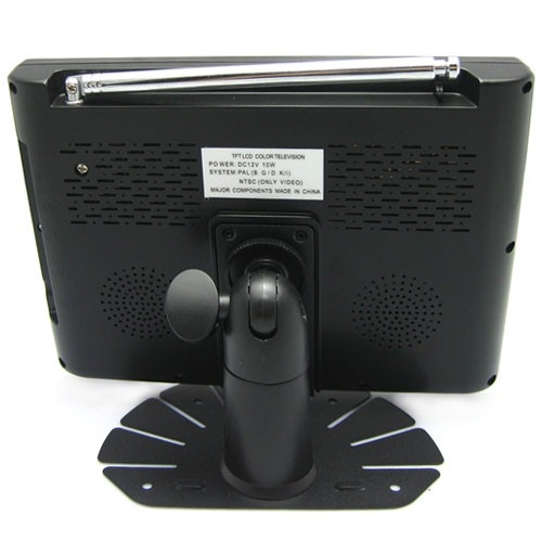 7 Inch Digital TFT LCD Mini TV with Wide View Angle + No Radiation