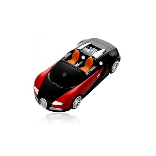 Bugatti Veyron Model Car Dual SIM Bluetooth Cell Phone